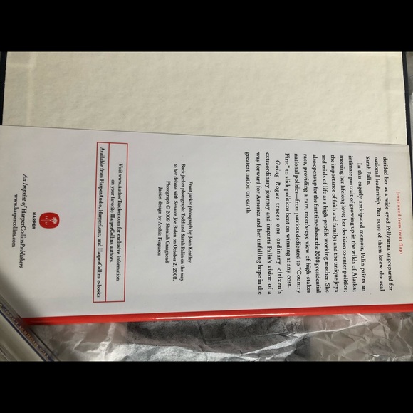Govenor Sarah Palin | Other | Book Sarah Palin Going Rouge | Poshmark